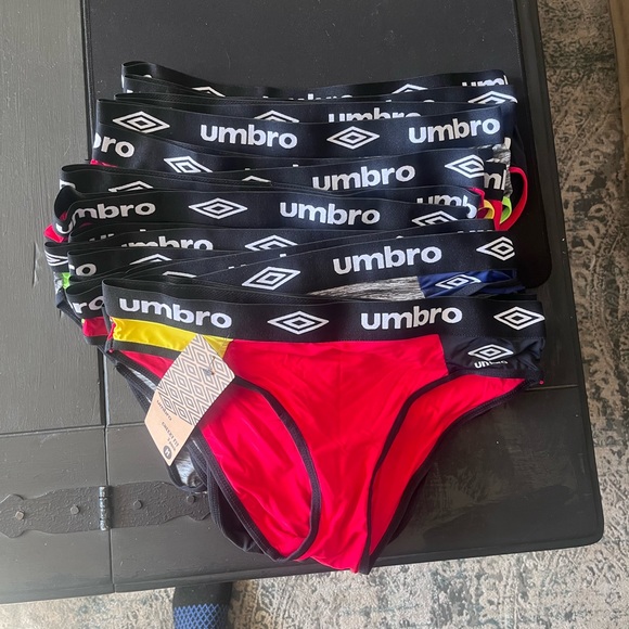 Umbro | Underwear & Socks | Umbro Mens Red And Black Briefs Set | Poshmark